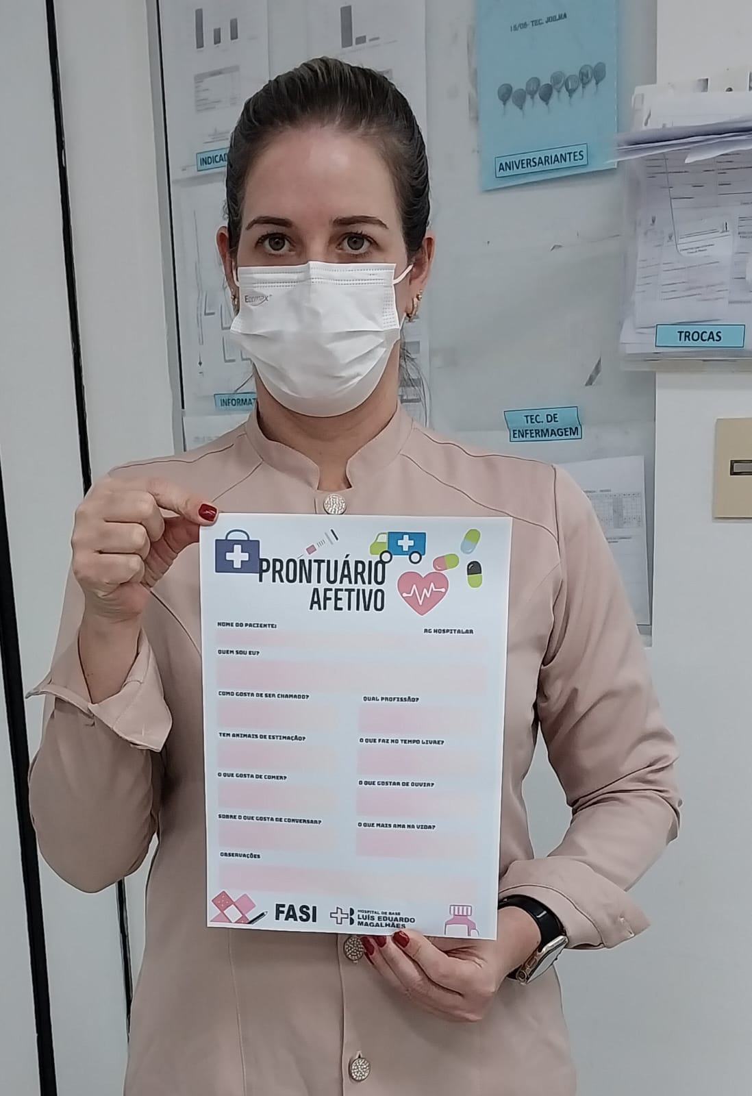 Hospital de Base cria “Projeto Prontuário Afetivo” para pacientes do ...